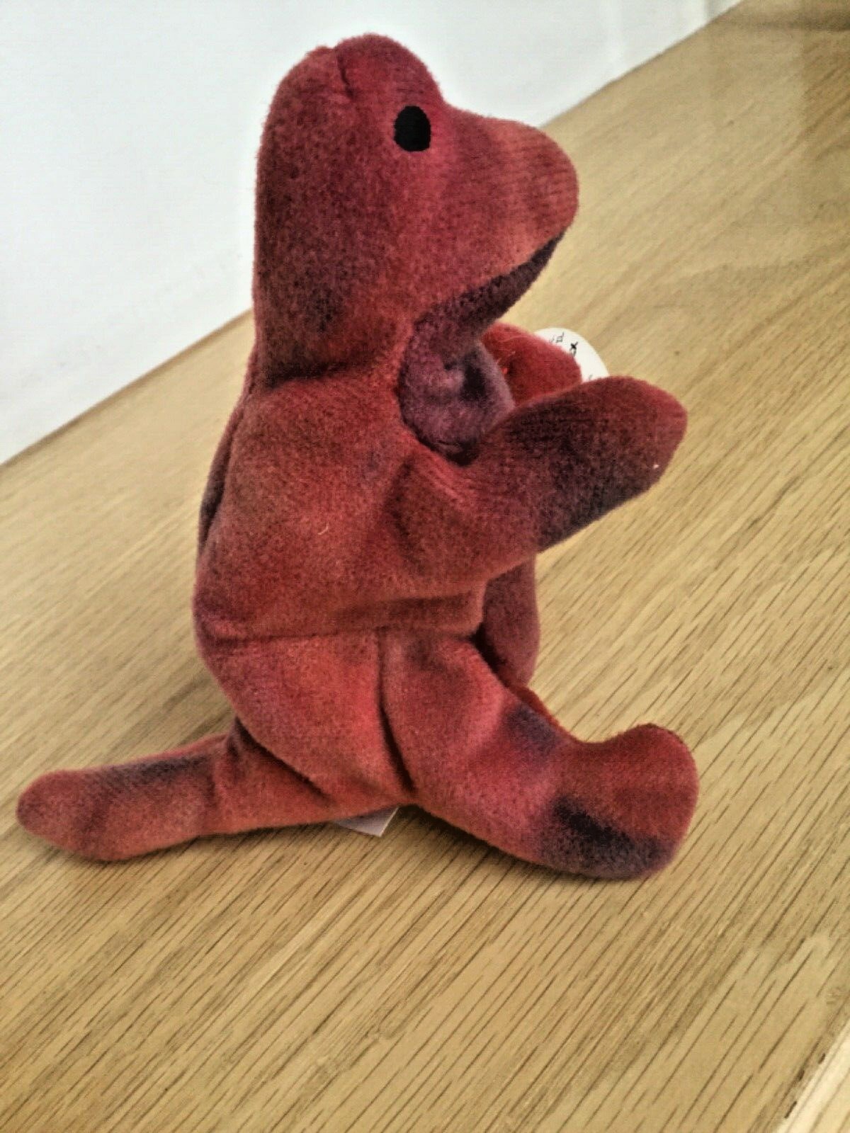 1999 Ty Teenie Beanie Babies Rex the Tyrannosaurus Rex with Tag MINT ...