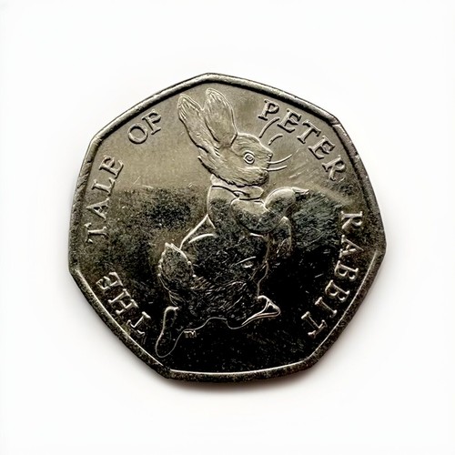 Extremely Rare Uncirculated 2017 The Tale Of Peter Rabbit 50p Coin ...