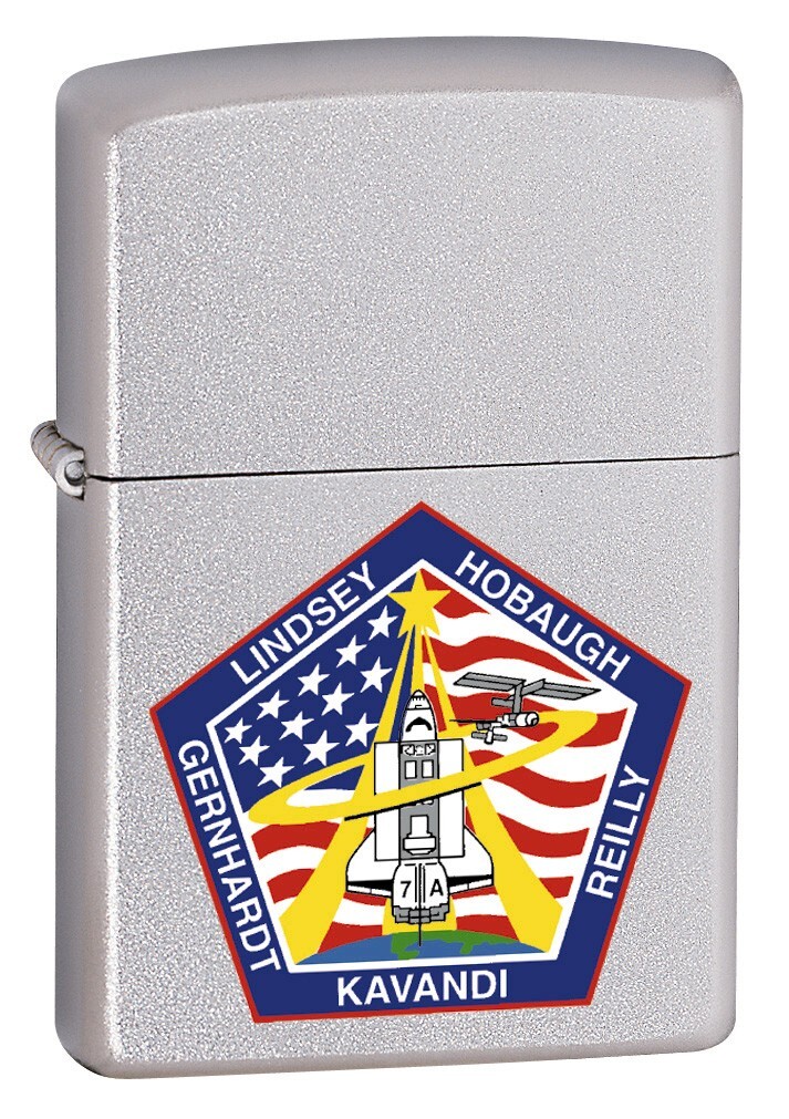 STS-104 Space Shuttle Mission 105 Zippo MIB NASA Satin Chrome 2001 | eBay
