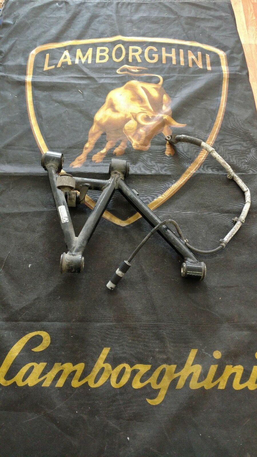 LAMBORGHINI MURCIELAGO LP640 REAR LEFT DRIVER UPPER CONTROL ARM OEM ...