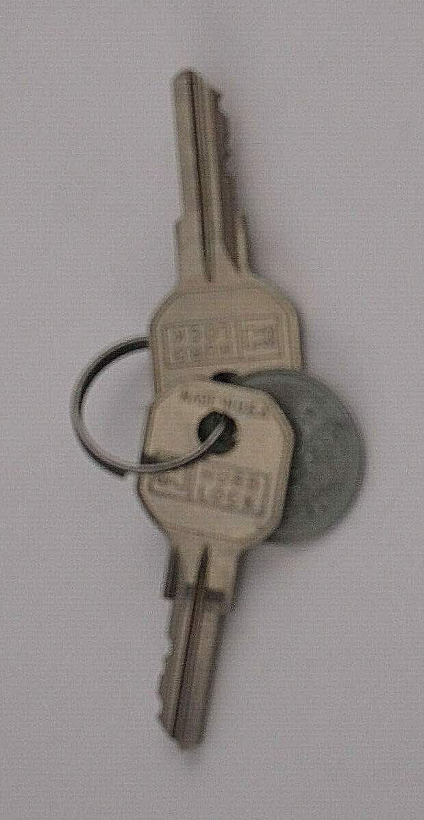 Qty. 2 - Hurd Lock BH002 Key for File Cabinet Desk Cubicle New Free ...