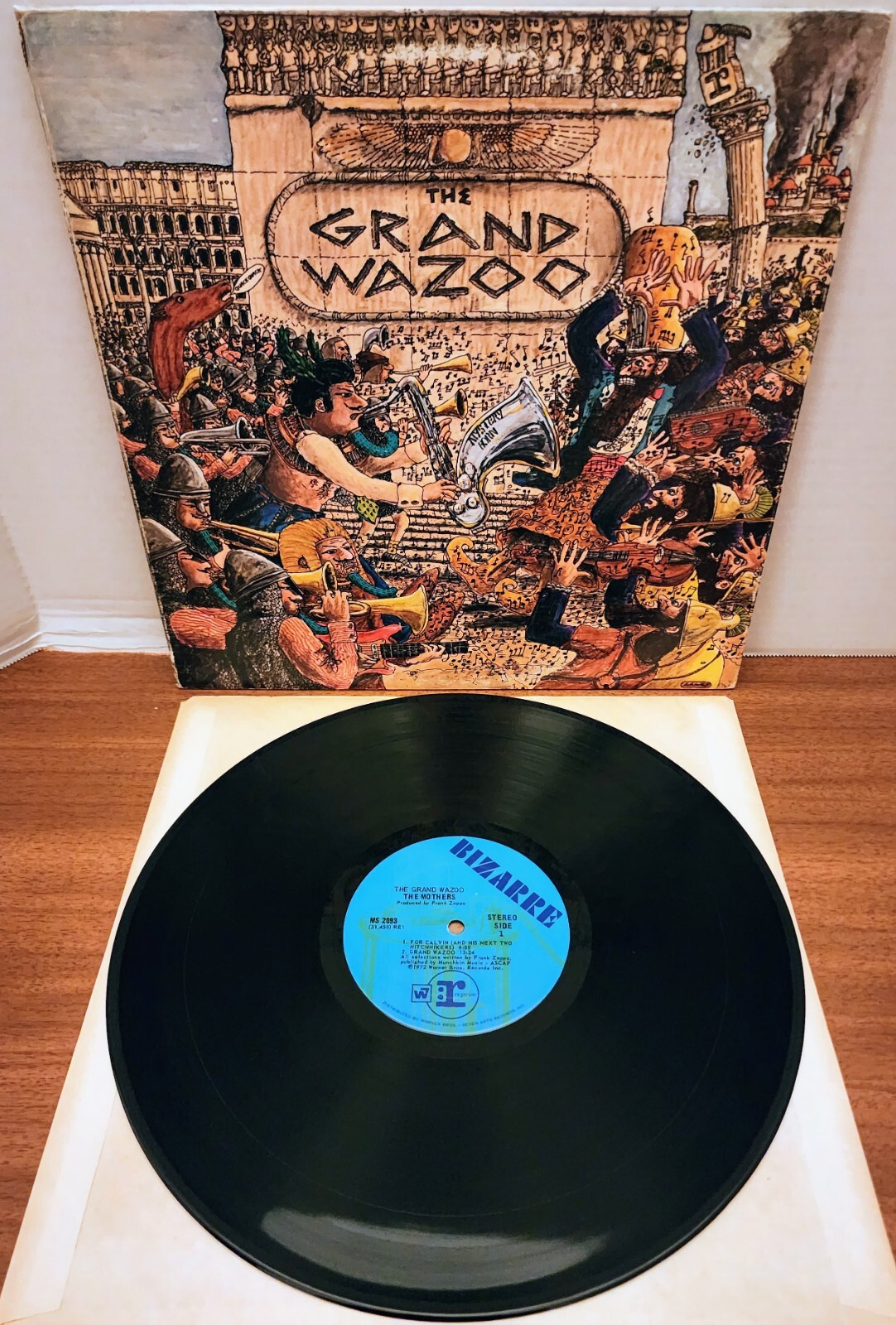 The Mothers The Grand Wazoo Vinyl LP Bizarre/Reprise MS 2093 1972 Orig ...