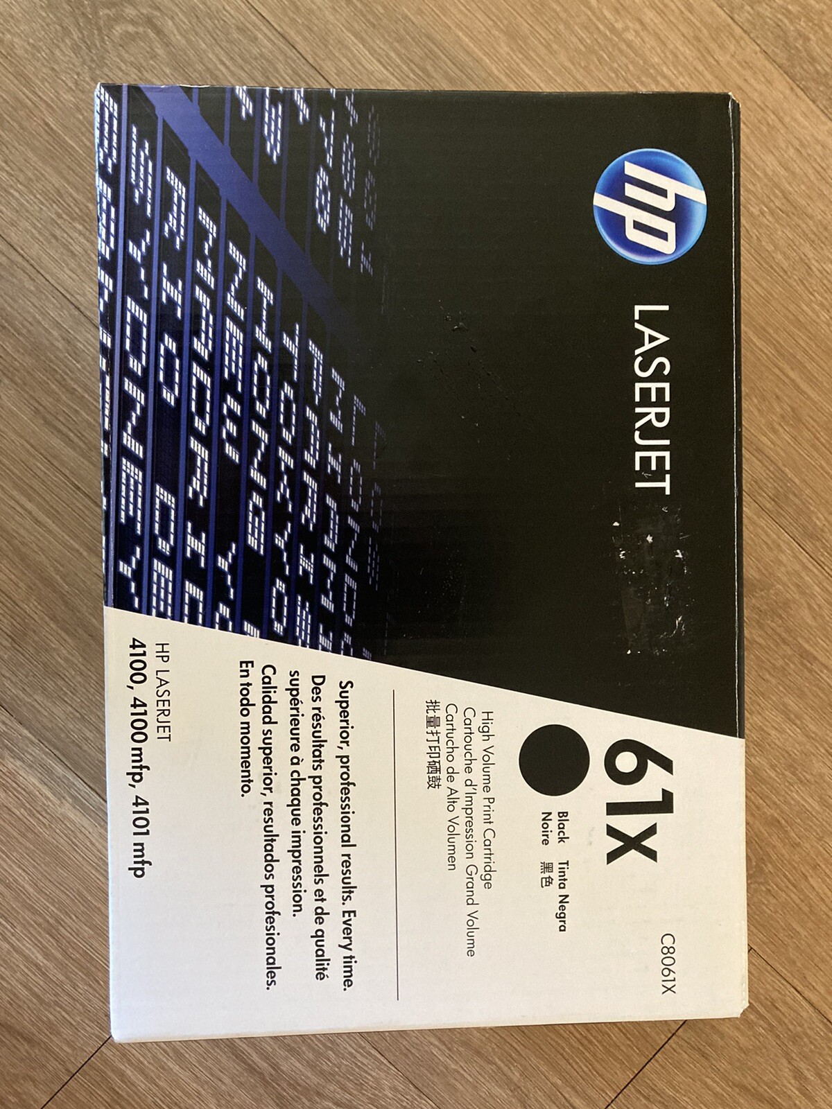 HP 61X (C8061X) Black Toner Cartridge for sale online | eBay