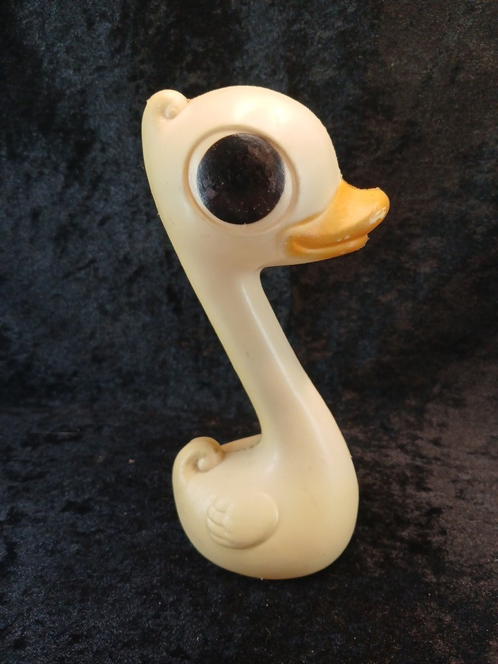 Plakie Rubber Duck Toy Squeaker Works Vintage | eBay