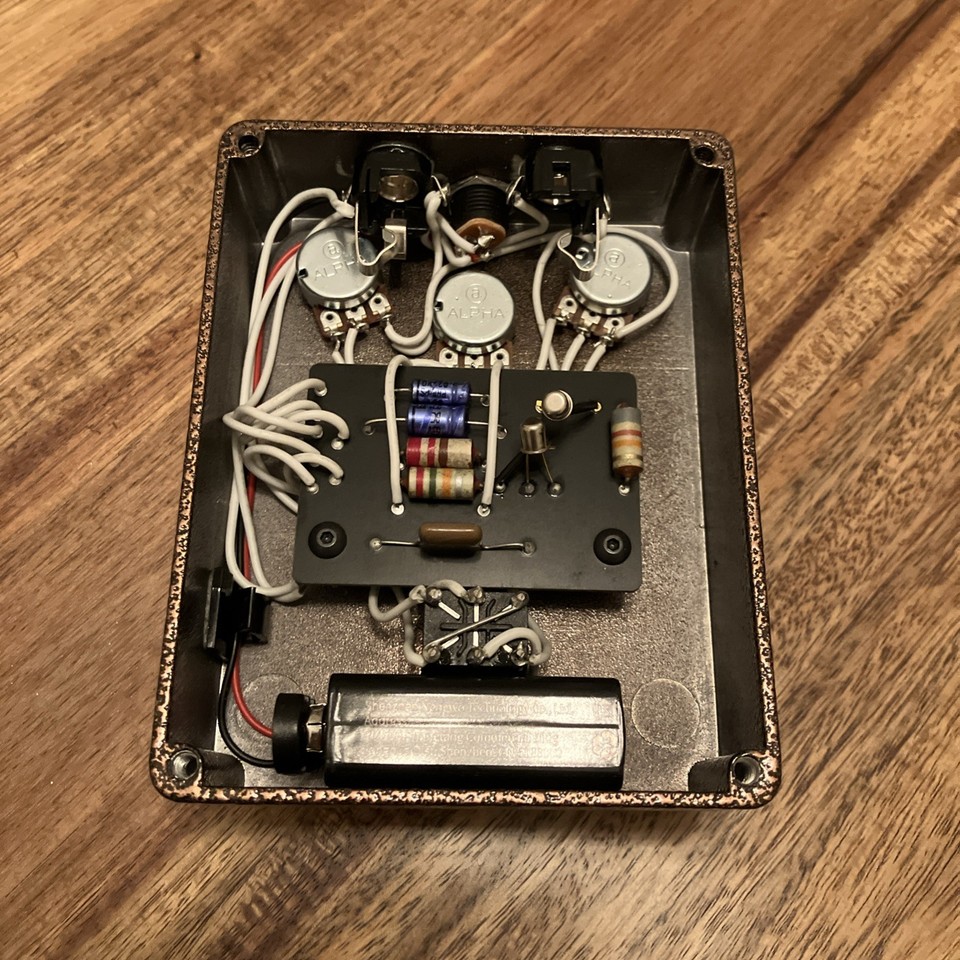1970 Dallas Arbiter Fuzz Face Guitar Pedal Vintage NOS Parts Build BC108 Jimi | eBay