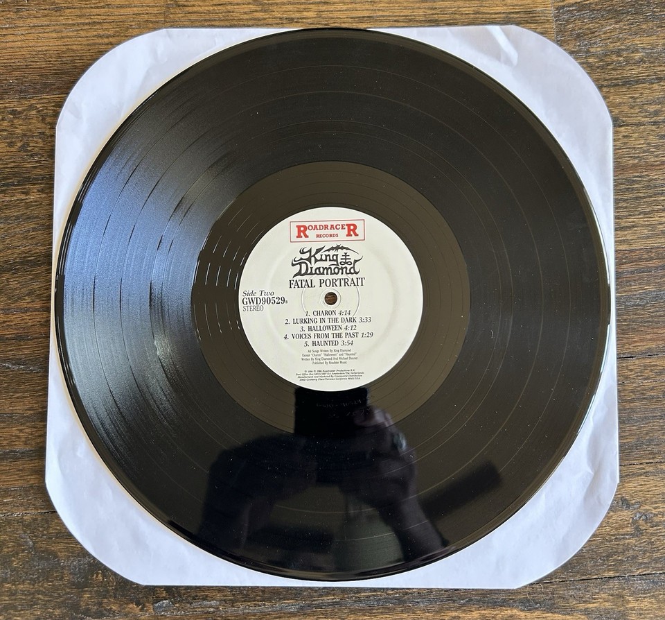 King Diamond “Fatal Portrait” Vinyl LP ~ Original 1986 RoadRacer ...