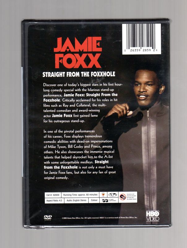 Jamie Foxx- Straight From The Foxxhole (DVD) HBO COMEDY! BRAND NEW ...