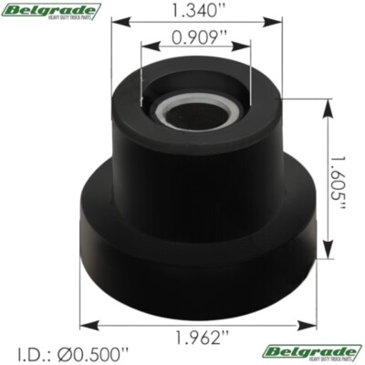 Freightliner CB1122-4 LOR J-6256-3 Radiator Mount Bushing M11224 Warranty