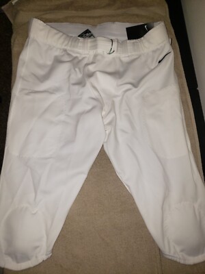 Nike Football Vapor Untouchable Pants Mens 3XL White Padded Kneepads ...