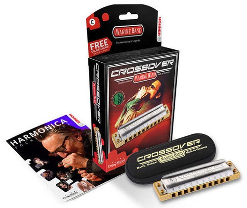 Hohner Marine Band Crossover Harmonica in the Key of E | eBay Australia