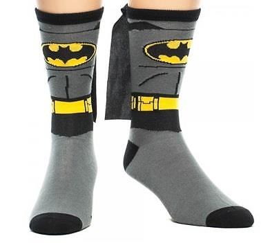 Batman Cape Adult Crew Socks DC Comics A14 | eBay