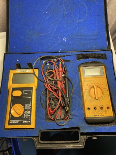 Megger BM204 Insulation Meter and ISO-Tech IDM91 DMM | eBay UK