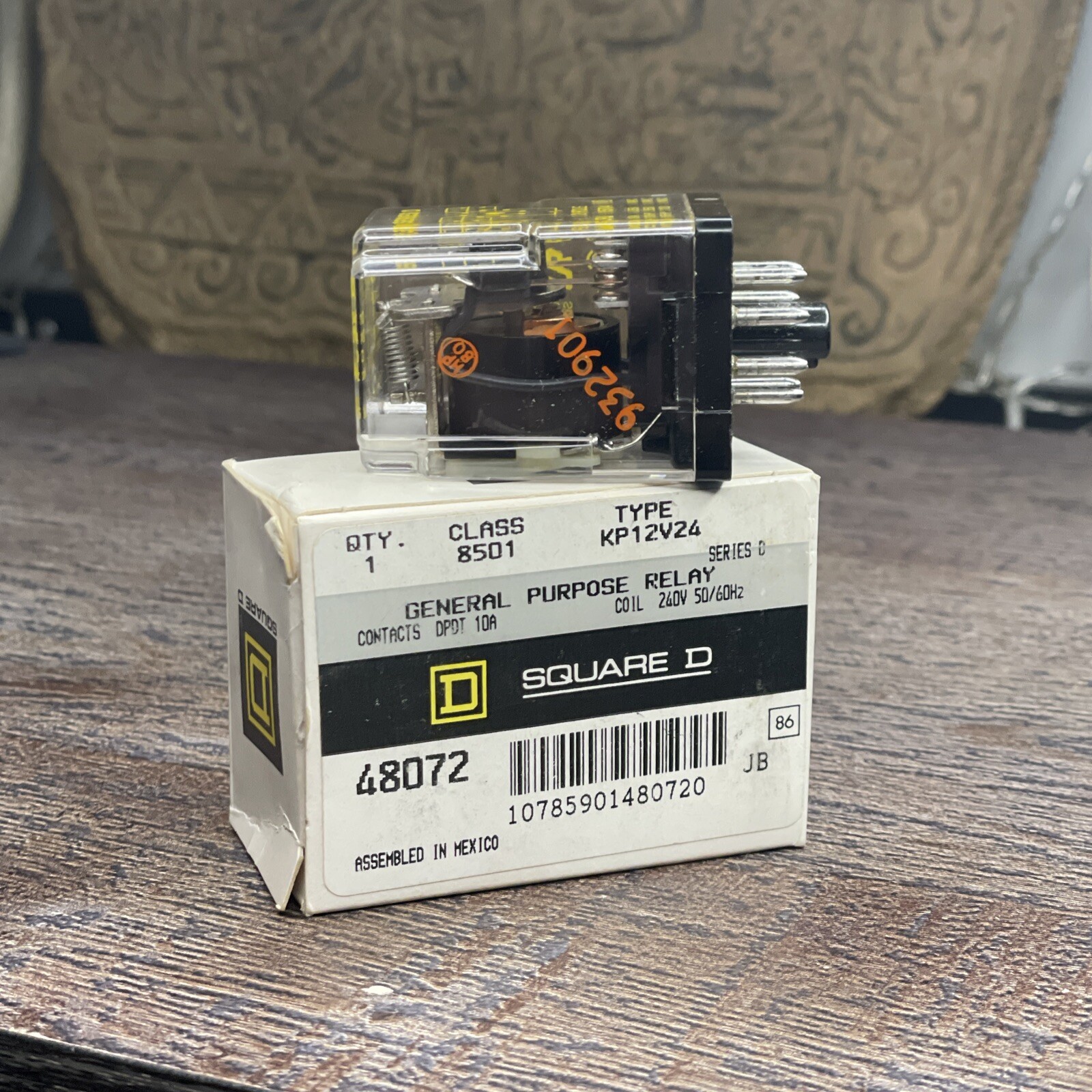 New Square D Class 8501 Type KP12V24 PN 48072 General Purpose Relay | eBay