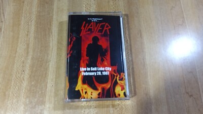 Slayer Live In Salt Lake City,cassette,2/28/87,rare! | eBay