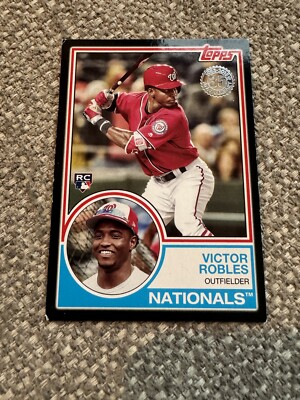 2018 Topps 1983 Victor Robles Rookie Baseball Card #83-85 Nm-Mint FREE ...