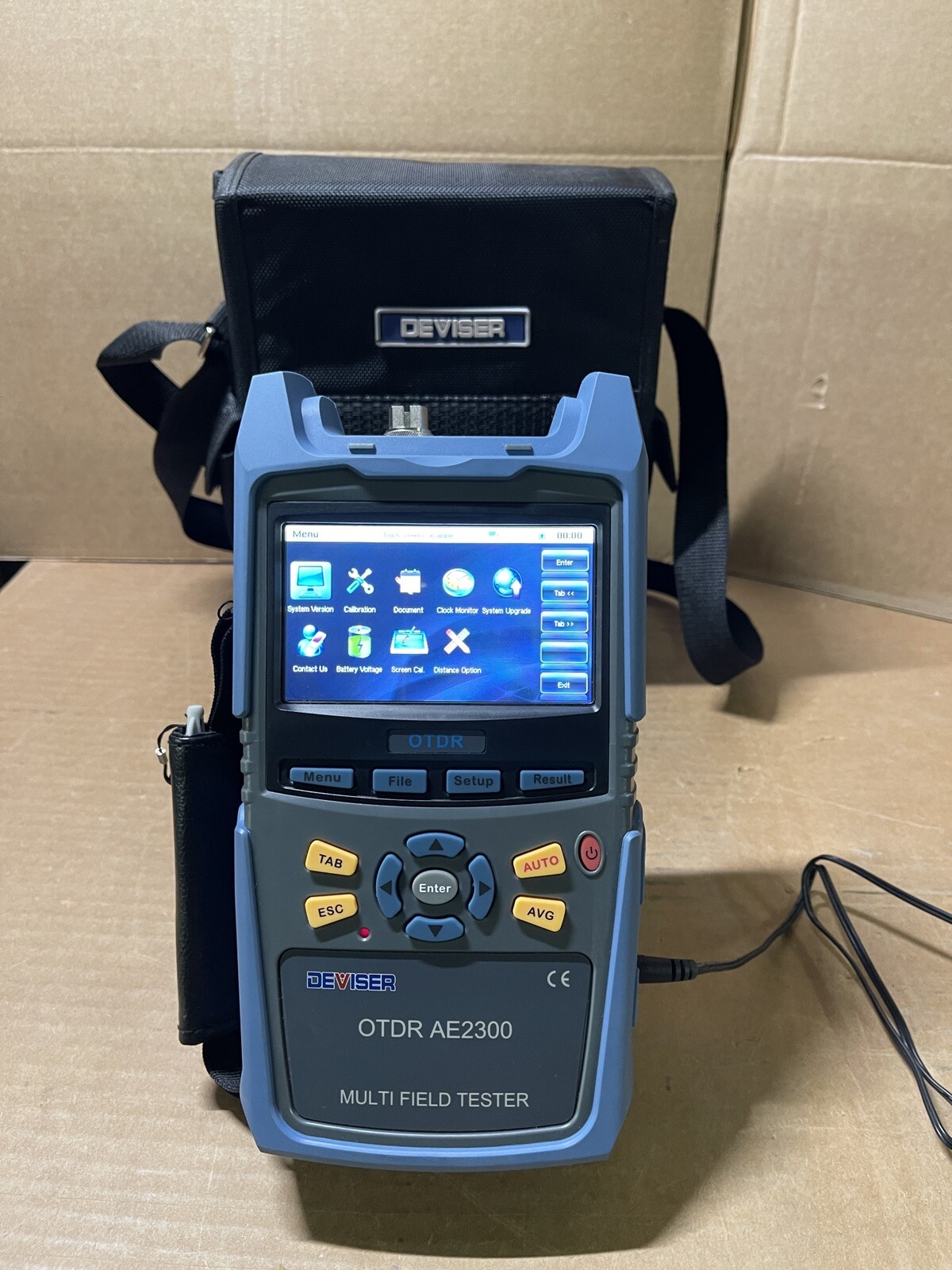 DEVISER OTDR AE2300 Optical Time Domain Reflectometer Deviser Multi ...