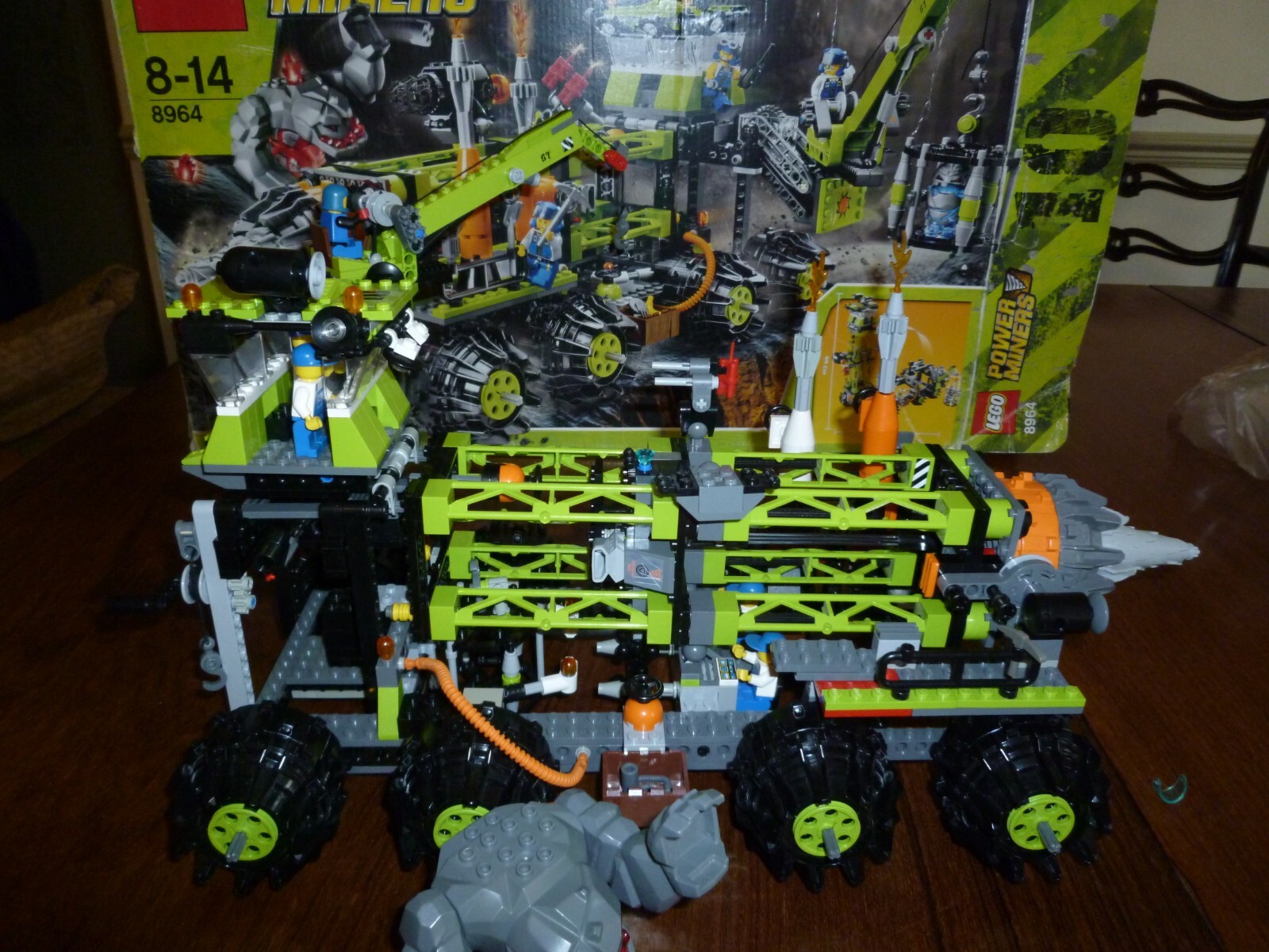 LEGO Power Miners: Titanium Command Rig (8964) 99.9% complete ...