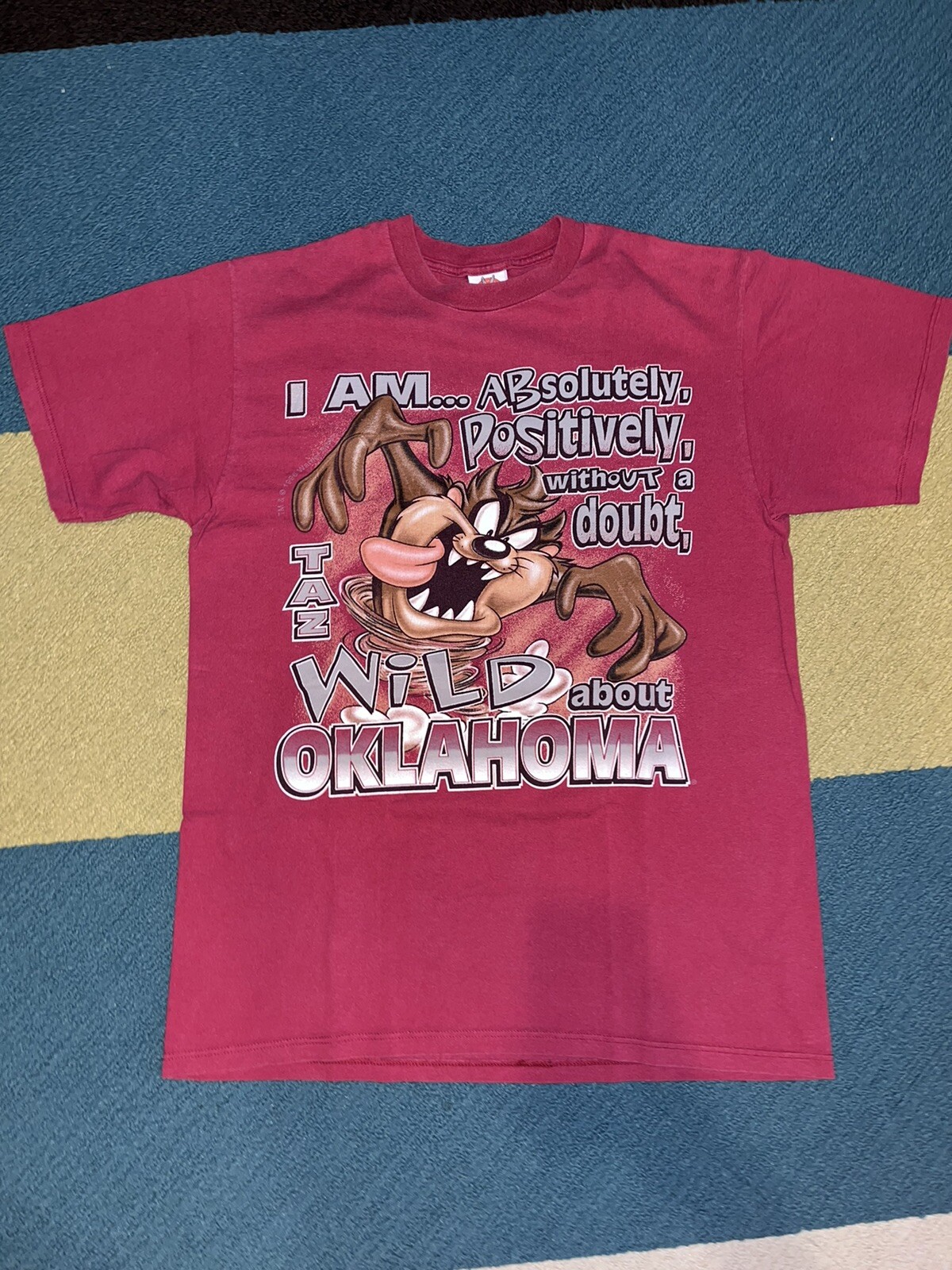 Vintage 1996 Taz Oklahoma university T-shirt - Gem
