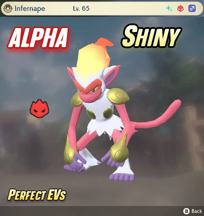 Shiny Infernape Pixelmon