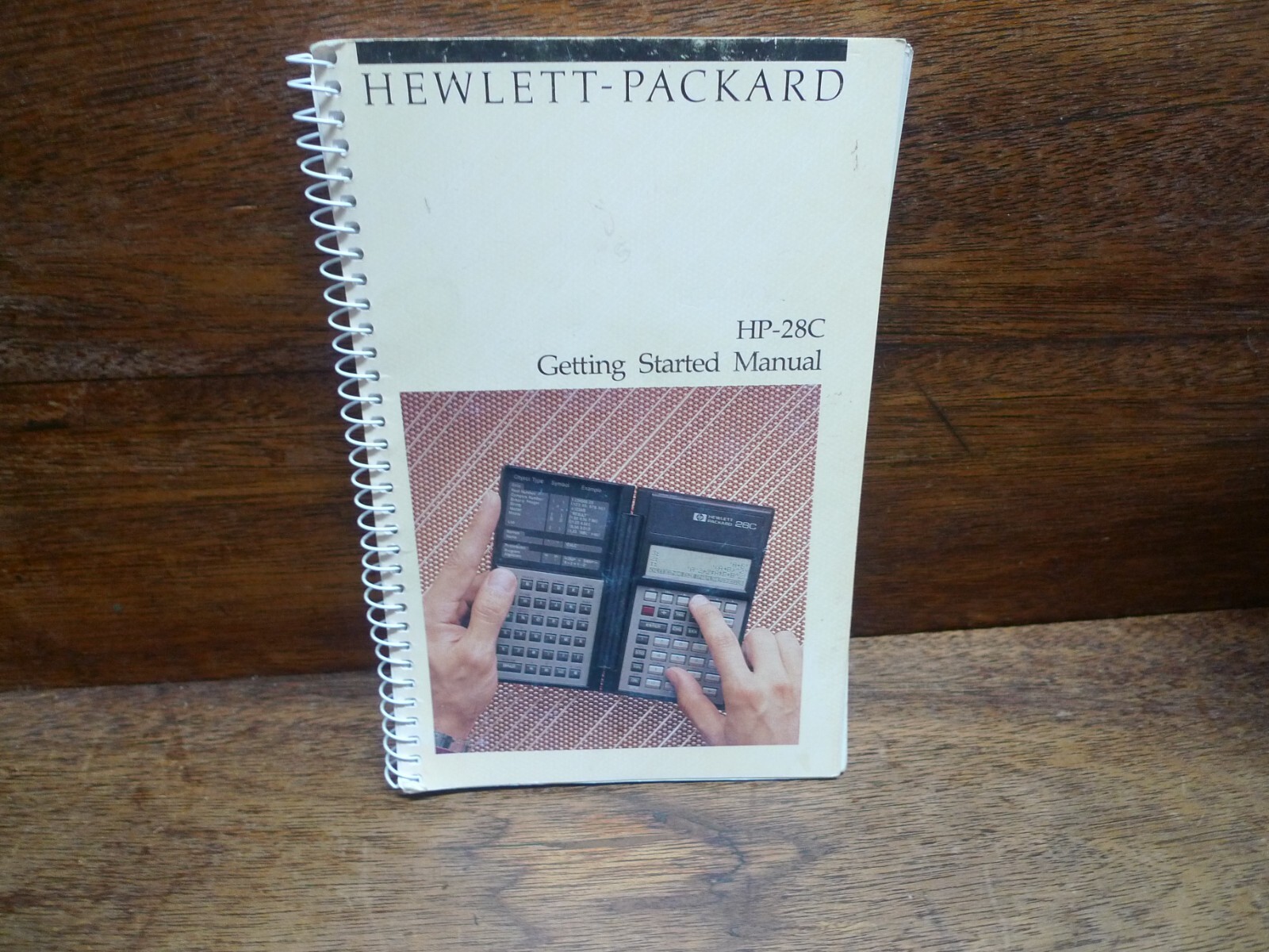 HP-28C "GETTING STARTED" ORIGINAL SPIRAL VINTAGE CALCULATOR MANUAL | eBay