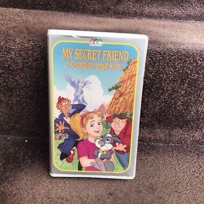 Rare VHS MY SECRET FRIEND A Guardian Angel Story Fully Animated Cartoon ...