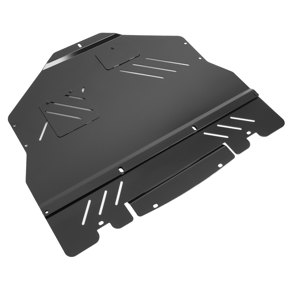 Black Engine Splash Shield Under Tray Skid Plate For Subaru WRX STI ...