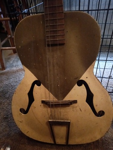 vintage Gibson silvertone acoustic guitar 1950s to 1960s model | eBay