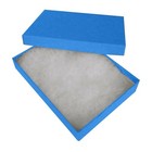 Cobalt Blue Cotton Fill Jewelry Gift Boxes Cardboard Supplies Display ...