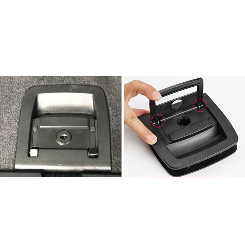 Rear Trunk Mat Carpet Handle with Hole for - E70 X5 E71 X6 2006 ...