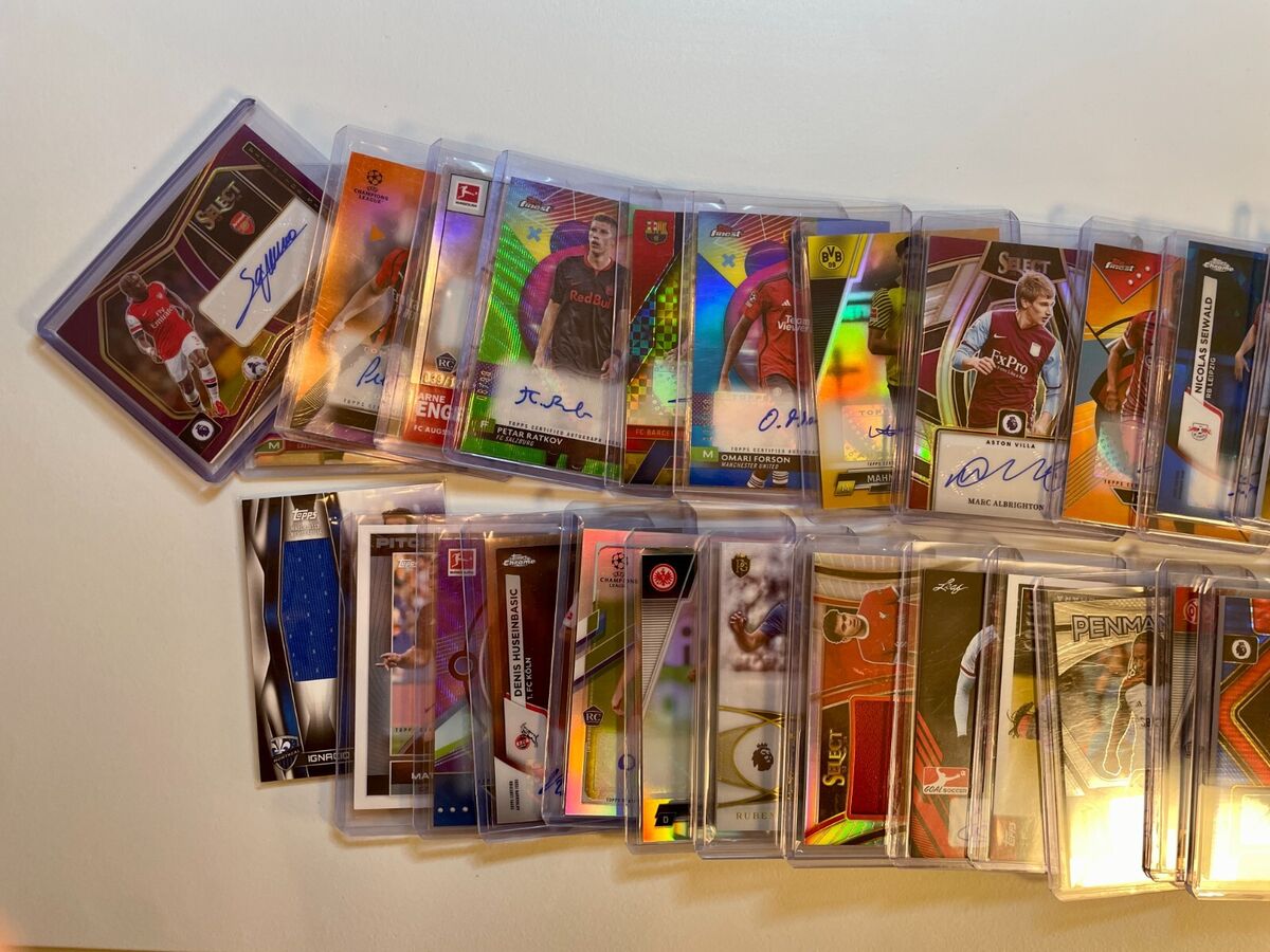 50 Soccer Cards Lot - Guaranteed 1 Auto/Relic 2-4 #'s RC 50 Soccer Cards Lot - Guaranteed 1 Auto/Relic 2-4 #'s RC
