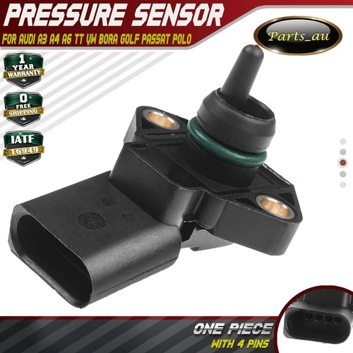 MAP Boost Pressure Sensor for Audi A3 A4 A6 TT VW Bora Golf MK3 MK4 ...