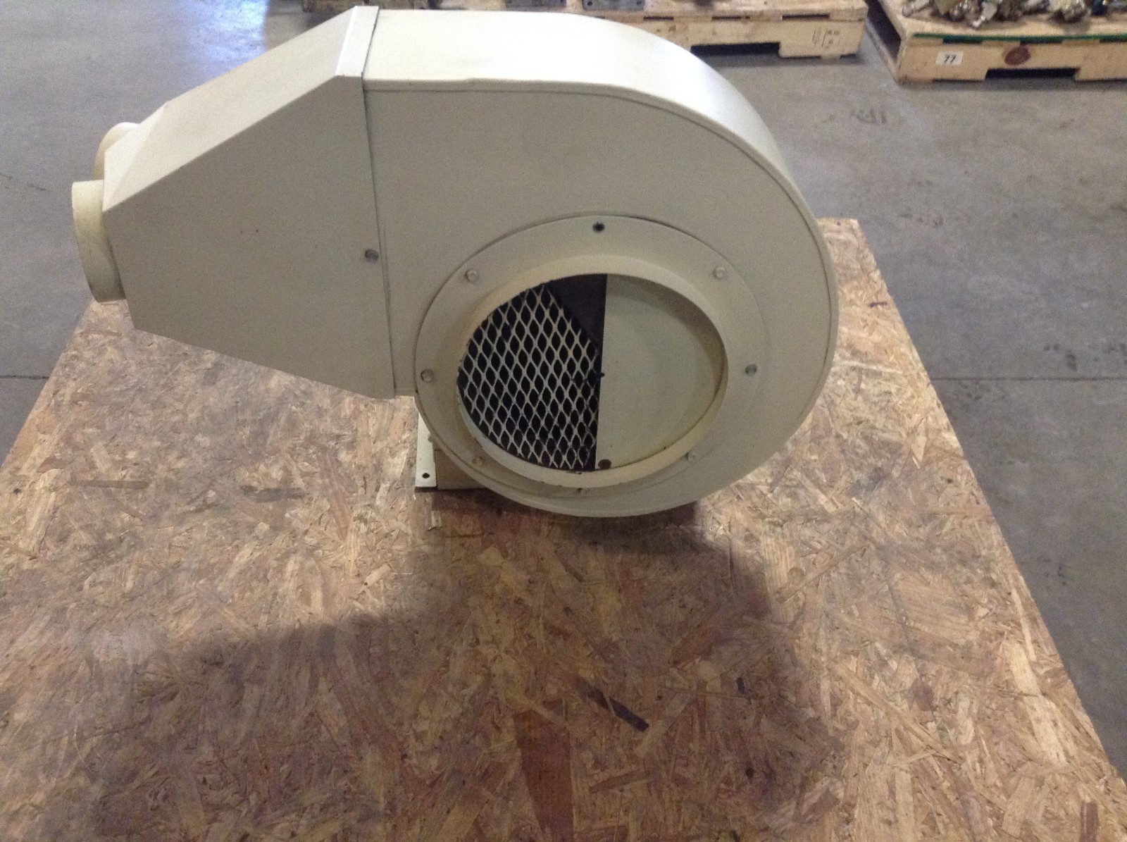 Dayton Grainger 4C119 Blower Duct 3N286B 1 1/2 HP Motor 230/460 VAC | eBay