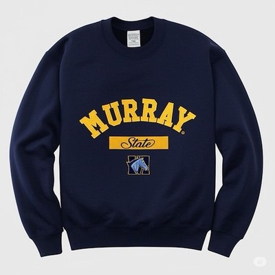 Vintage Murray State University Men's Long Sleeve Pullover Sweatshirt ...