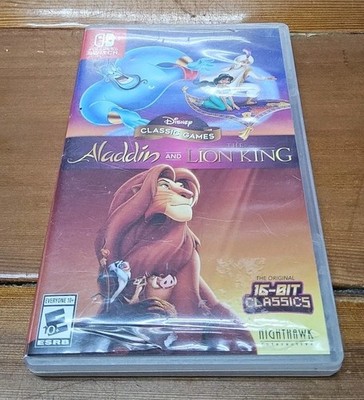 Disney 16-Bit Classic Games: Aladdin and the Lion King - Nintendo ...