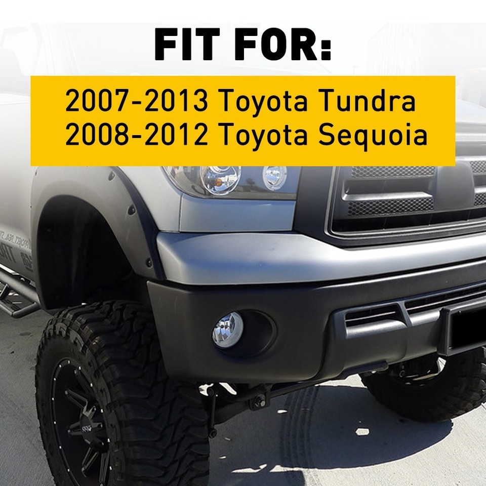 Bumper Grille Headlight Filler Cover FOR TUNDRA Toyota 2007-13 45150 ...