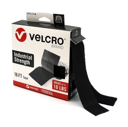 VELCRO Brand Heavy Duty Tape | 16 Foot Roll | Strong Sticky Back ...