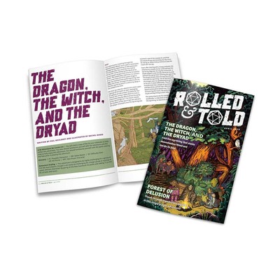 Lion Forge RPG Comic Fantasy #8 w/The Dragon Witch, And The Dryad Mag ...