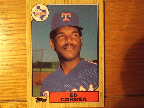 1987 Topps - #334 Ed Correa (RC) for sale online | eBay