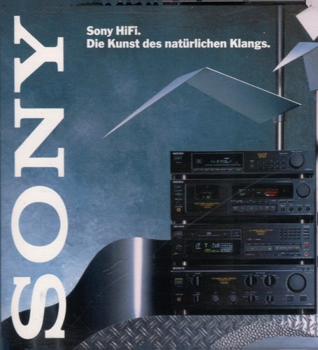 SONY HIFI - DIE KUNST DES NATÜRLICHEN KLANGS - CD © 1990 GERMANY ...