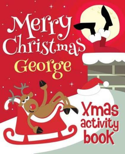 Merry Christmas George - Xmas Activity Book: (Personalized Children's ...