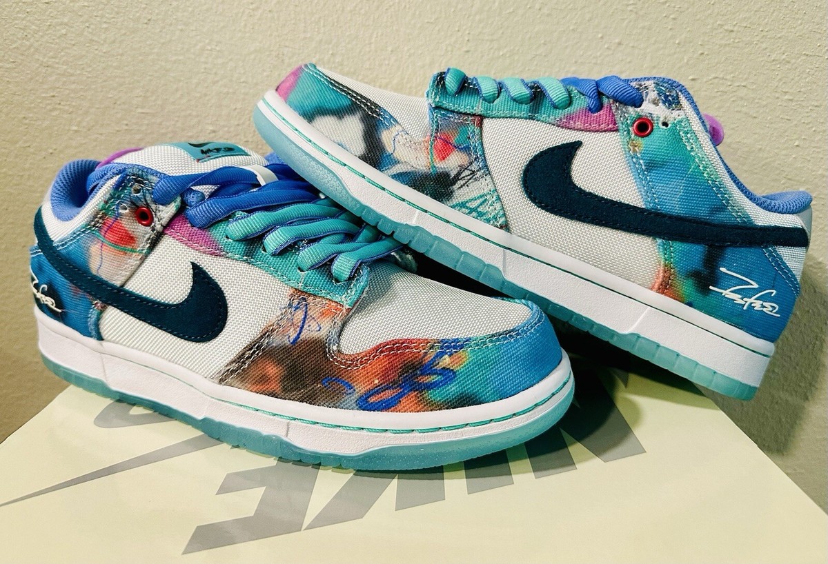 NIB Nike SB Dunk Low OG QS Futura Laboratories Aqua HF6061 NIB Nike SB Dunk Low OG QS Futura Laboratories Aqua HF6061