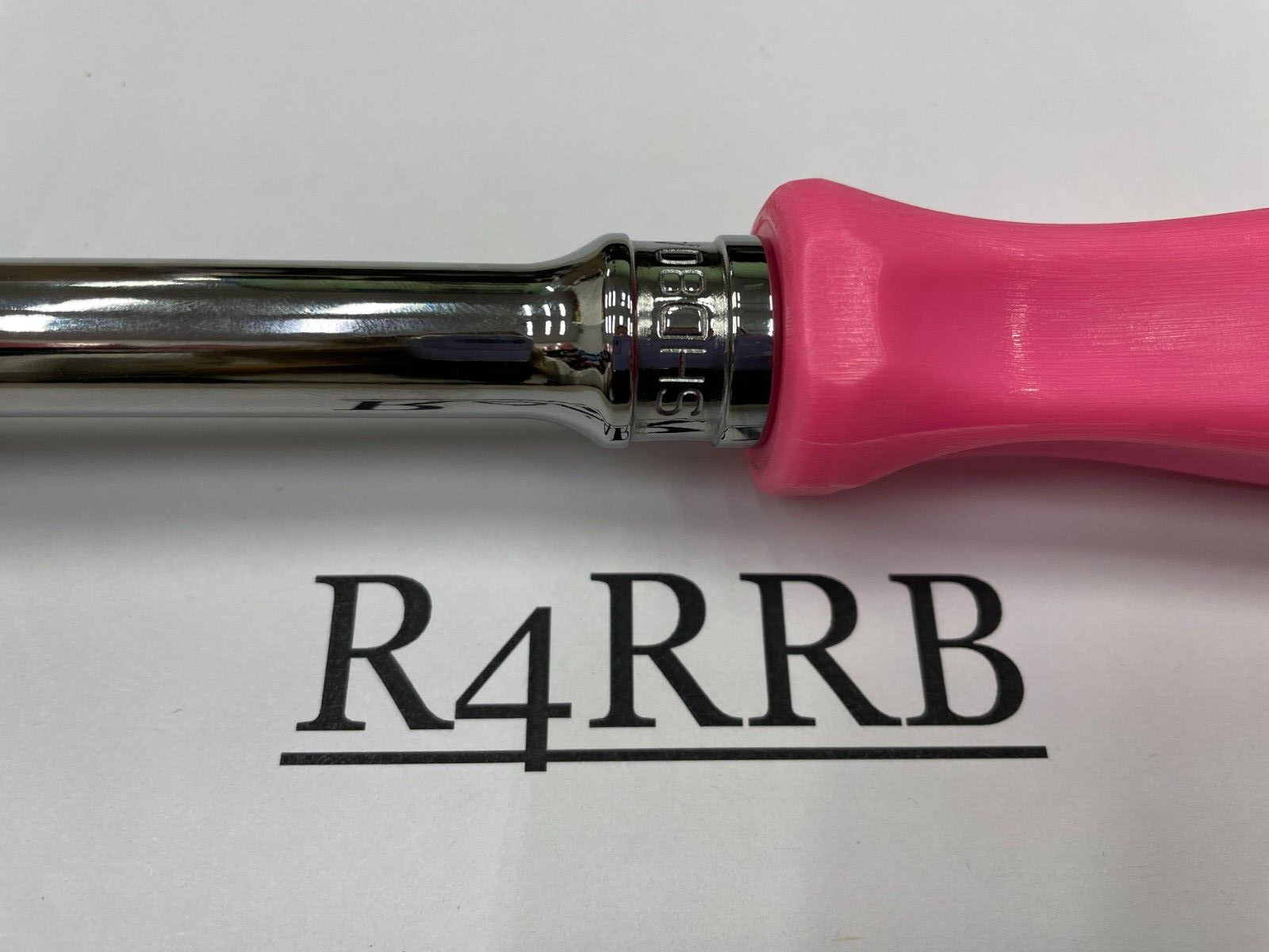 Snap-on Tools USA NOS PINK 1/2" Drive Hard Grip Fixed Head Ratchet ...