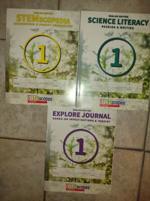 STEMscopes Texas Grade 1 Bundle-Explore Journal,Science Literacy ...