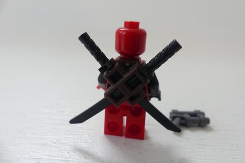 LEGO Super Heroes Deadpool Minifigure X-Men Wade Wilson Marvel 6866 ...