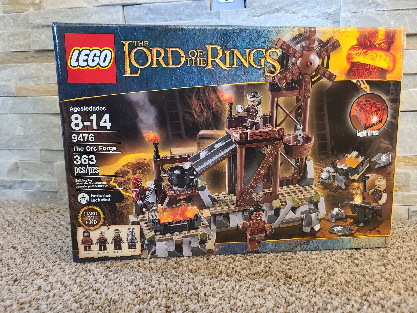 LEGO The Lord of the Rings: The Orc Forge (9476) NIB Factory Sealed ...