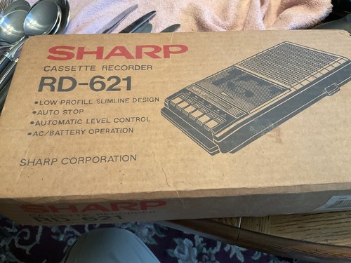 Sharp Cassette Tape Recorder RD-621 Vintage. Tested | eBay