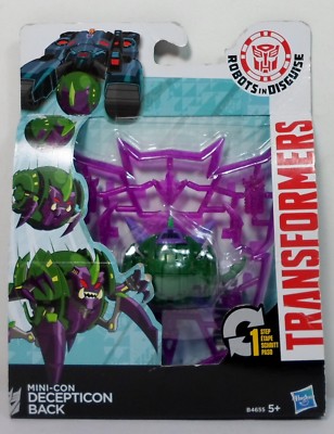 TRANSFORMERS 2015 RID MINI CON DECEPTICON BACK ROBOT ROBOTS IN DISGUISE ...
