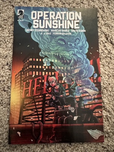 Operation Sunshine #1 David Rubin Cover 2023 First Issue Dark Horse ...