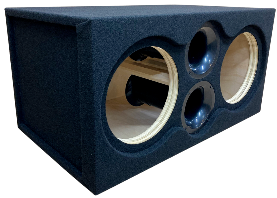 Custom Ported Subwoofer Box Sub Enclosure for 2 12" Sundown X-12 Subs ...