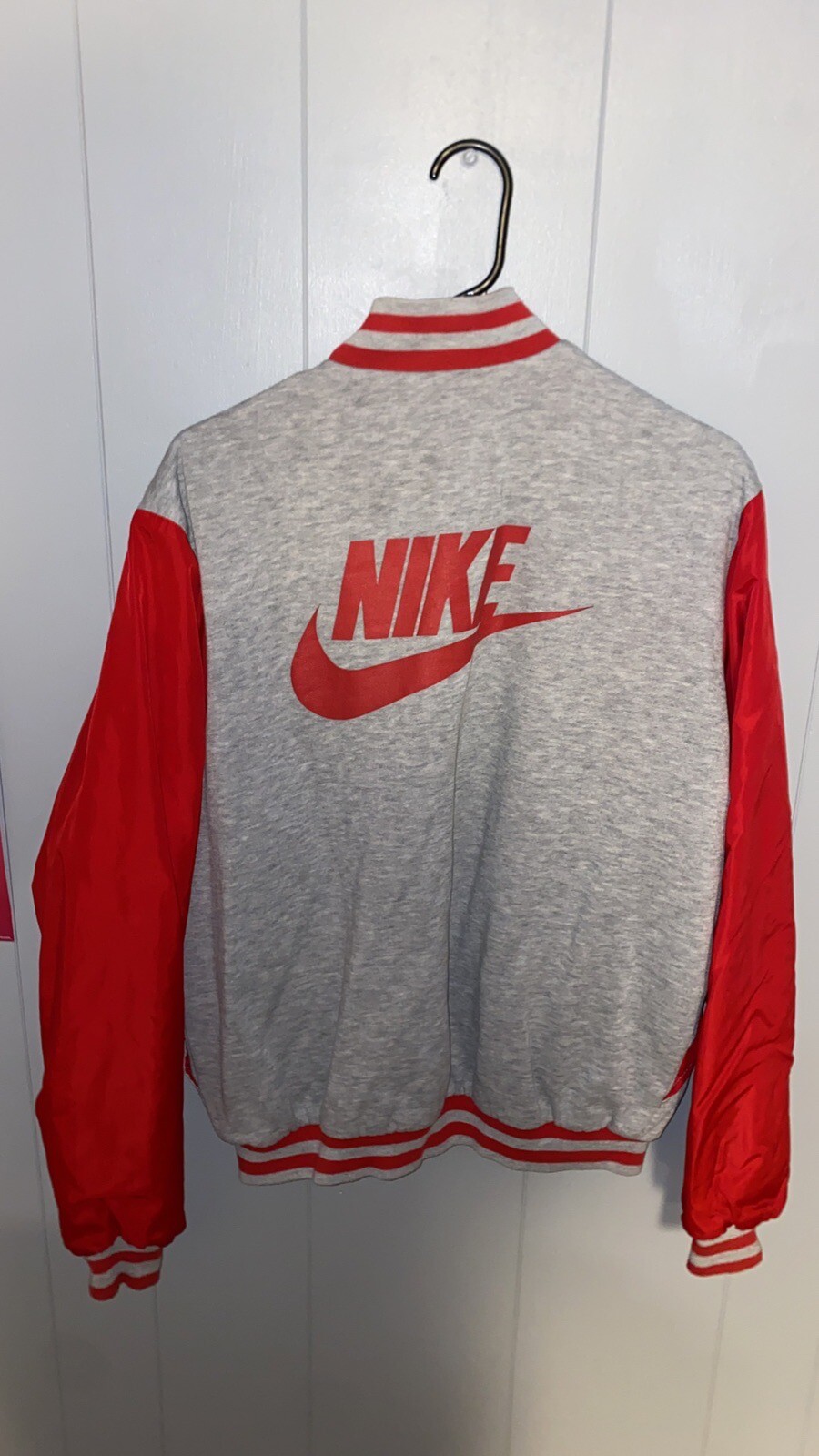 VTG 1980s Nike Varsity Jacket Reversible - Gem